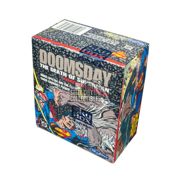 1992 Doomsday The Death of Superman Box | Steel City Collectibles