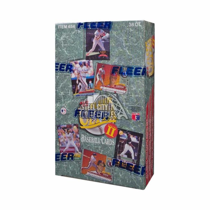 1992 Fleer Ultra Series 2 Baseball Box | Steel City Collectibles