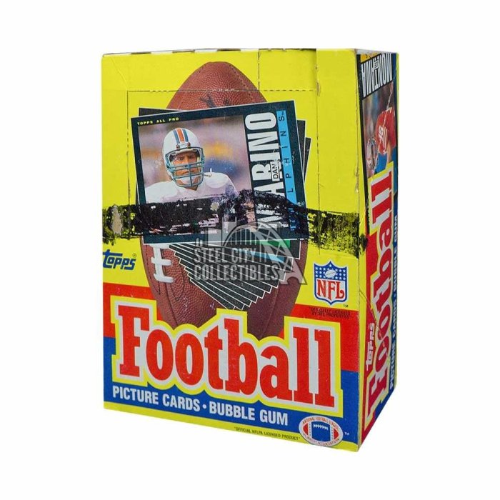 1985 Topps Football Wax Box | Steel City Collectibles