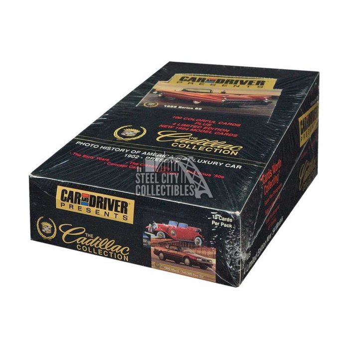 1994 Car and Driver The Cadillac Collection Box | Steel City Collectibles