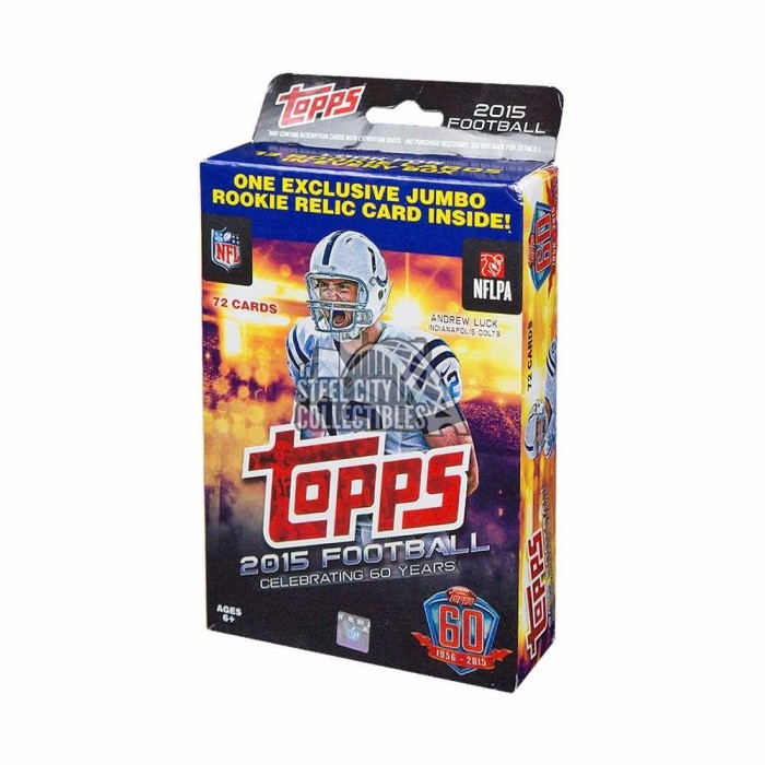 2015 Topps Football Hanger Pack | Steel City Collectibles