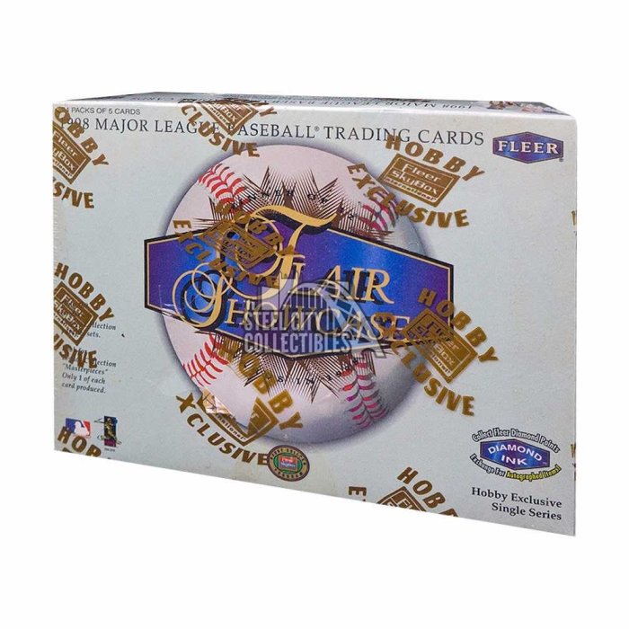 1998 Flair Showcase Baseball Hobby Box | Steel City Collectibles