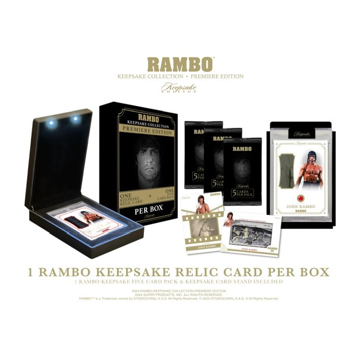 2024 Keepsake Rambo Collection Premiere Edition Box | Steel City ...