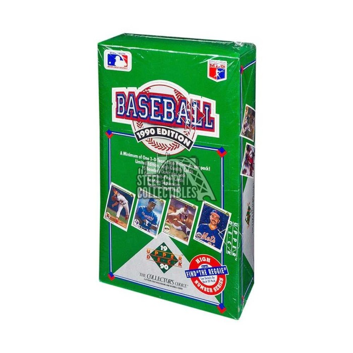 1990 Upper Deck High Series Baseball Box | Steel City Collectibles