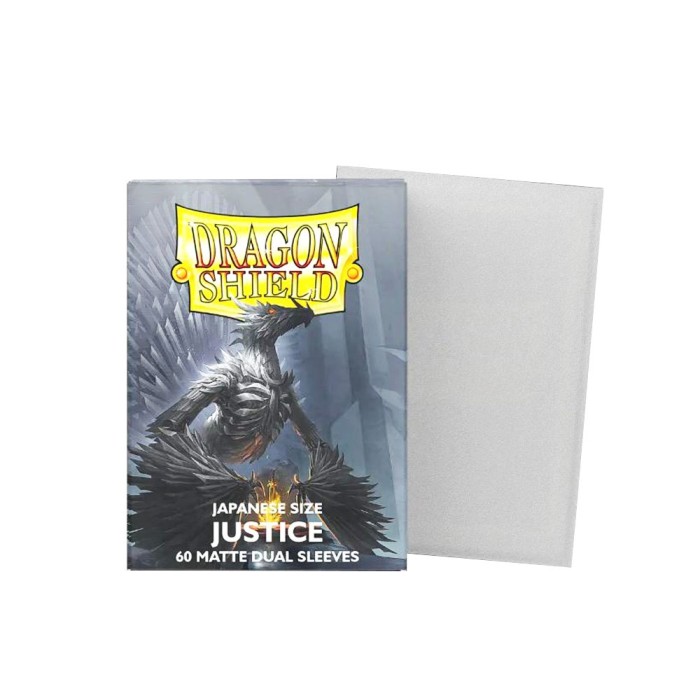 Dragon Shield Japanese Size Dual Matte Justice 60ct Box | Steel City ...