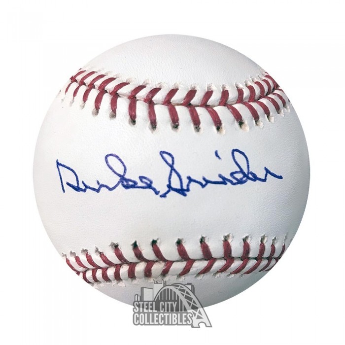 Duke Snider Autographed Official MLB Baseball - BAS | Steel City ...