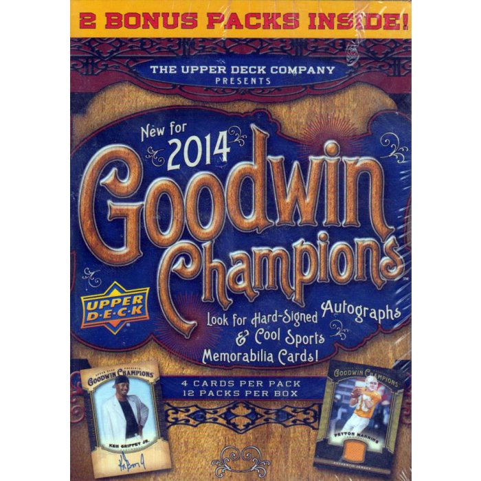 2014 Upper Deck Goodwin Champions Baseball 12ct Blaster Box | Steel ...