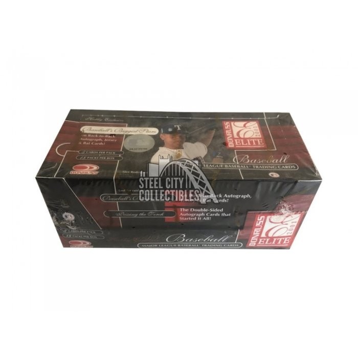 2001 Donruss Elite Baseball Hobby Box Random 2-Pack Group Break #1 ...