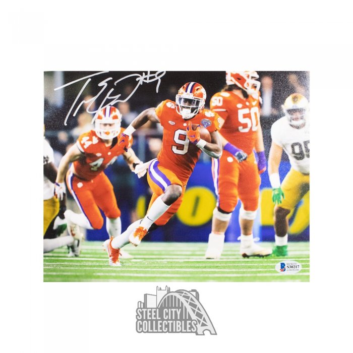 Travis Etienne Autographed Clemson Tigers 8x10 Photo - BAS COA | Steel ...