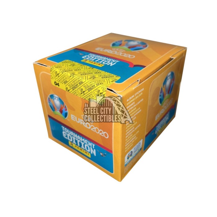2020-21 Panini Euro Cup Soccer Sticker Box | Steel City Collectibles