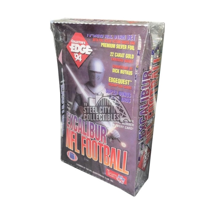 1994 Collector's Edge Excalibur Football Hobby Box | Steel City ...
