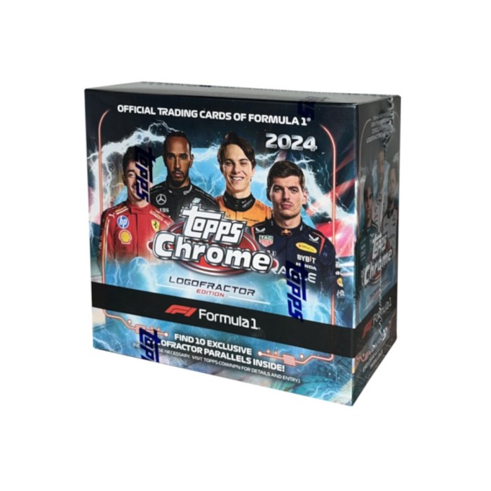 2024 Topps Chrome Formula 1 F1 Racing Logofractor Box | Steel City ...
