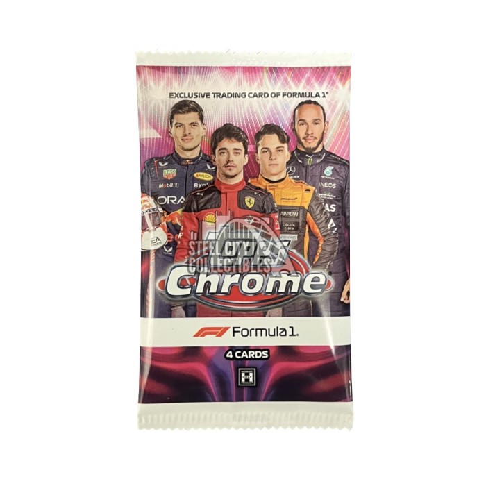 2023 Topps Chrome Formula 1 F1 Racing Hobby Pack | Steel City Collectibles