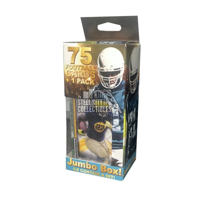 Fairfield Jumbo Football 75-Card Box | Steel City Collectibles