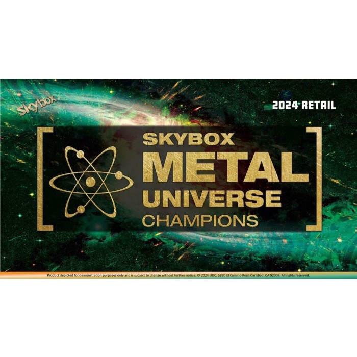 2024 Upper Deck Skybox Metal Universe Champions Blaster Box | Steel ...