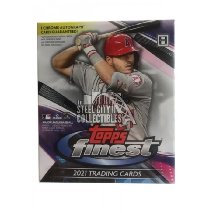 2021 Topps Finest Baseball Hobby Mini Box | Steel City Collectibles