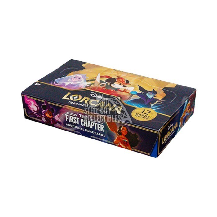 Lorcana The First Chapter Booster Box Random 4-Pack Group Break #1 ...