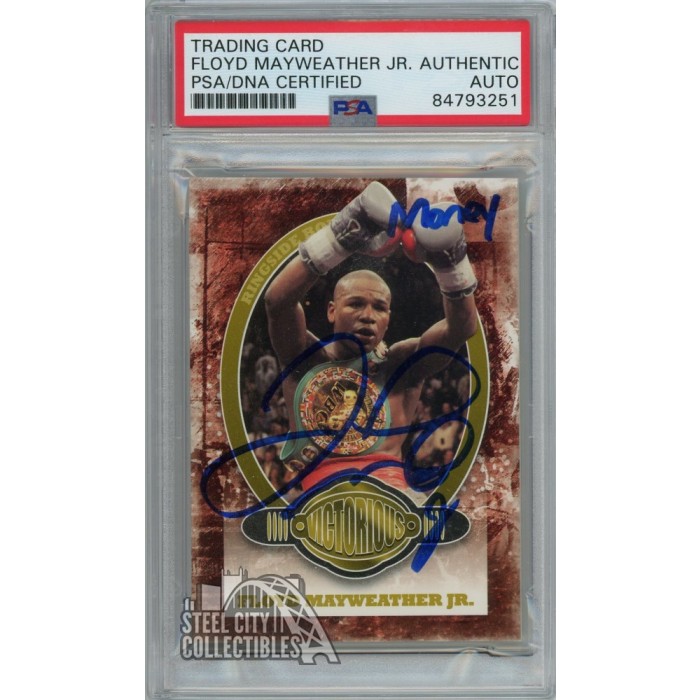 Floyd Mayweather Jr 2010 Sport Kings Ringside Gold Victorious "Money ...