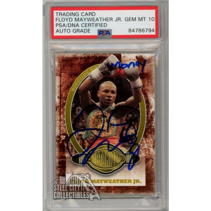 Floyd Mayweather Jr 2010 Sport Kings Ringside Gold Victorious "Money ...