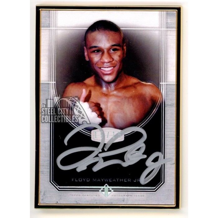 Floyd Mayweather Jr 2017 Topps Transcendent Autograph Card #TCA-FMJ 15/ ...