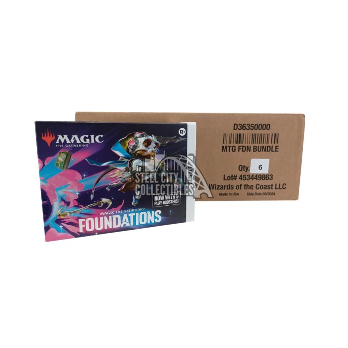Magic the Gathering Foundations Bundle 6-Box Case | Steel City Collectibles