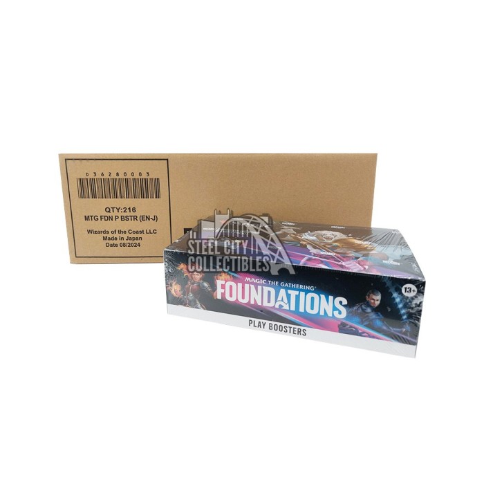 Magic the Gathering Foundations Play Booster 6-Box Case | Steel City ...