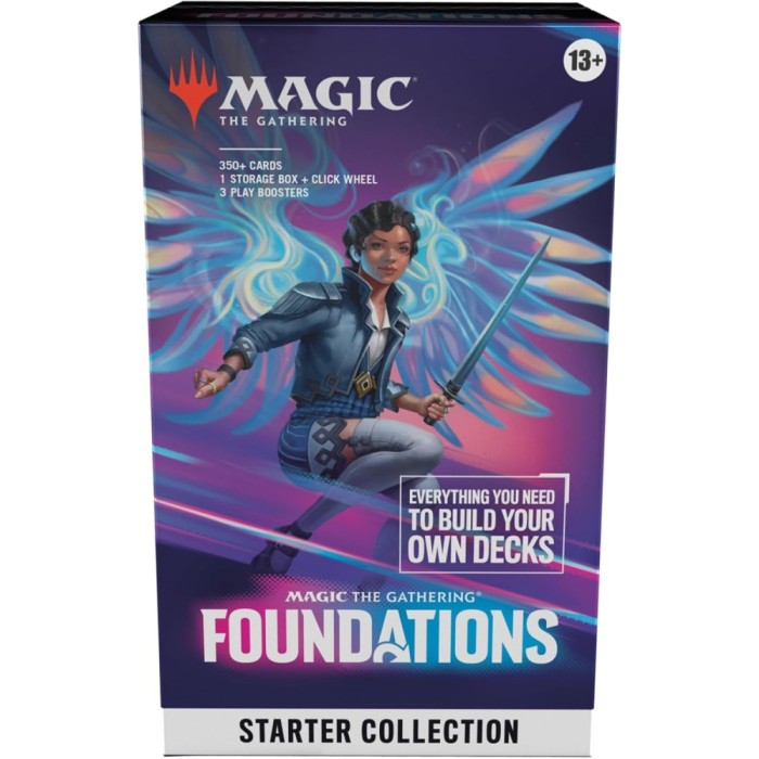 Magic the Gathering Foundations Starter Collection Spellbook 6-Box Case ...