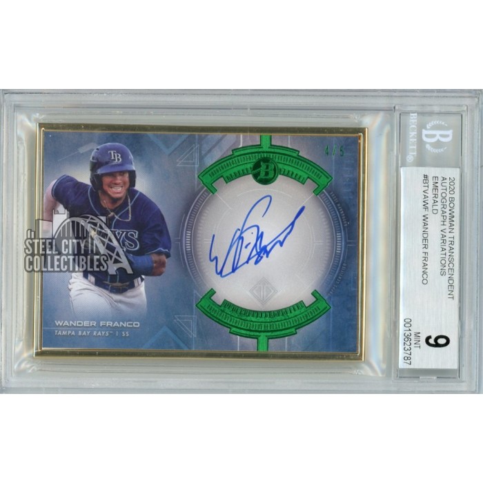 Wander Franco 2020 Bowman Transcendent Autograph Rookie Card 4/5 ...