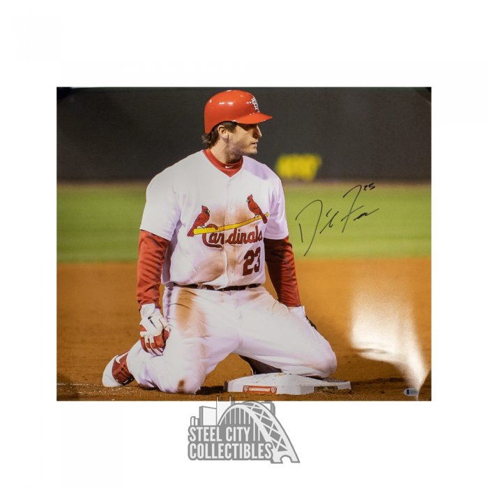 David Freese Autographed St Louis Cardinals 20x24 Photo - BAS COA ...