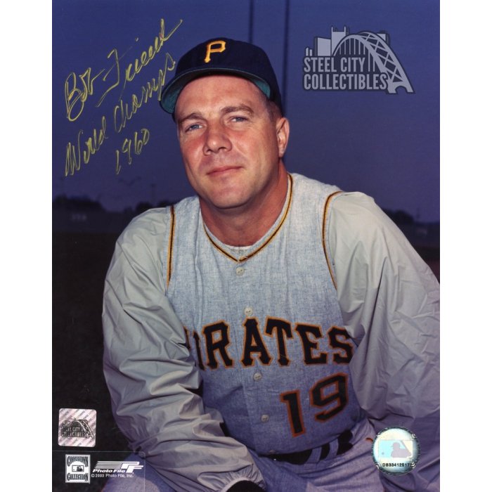Bob Friend "World Champs 1960" Autographed Pittsburgh Pirates 8x10 ...