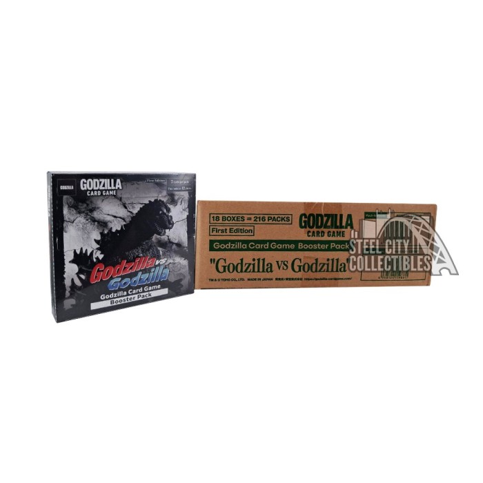 Godzilla Card Game BP01 Booster Set #1 Booster 18-Box Case | Steel City ...
