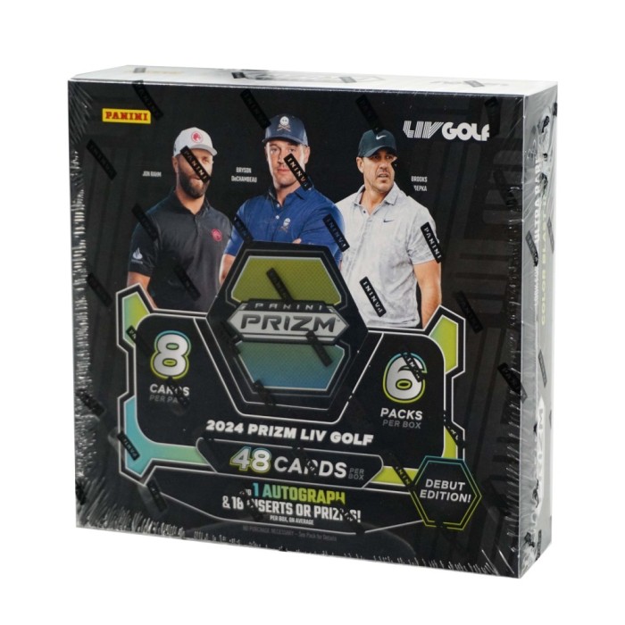 2024 Panini Prizm LIV Golf Hobby Box | Steel City Collectibles