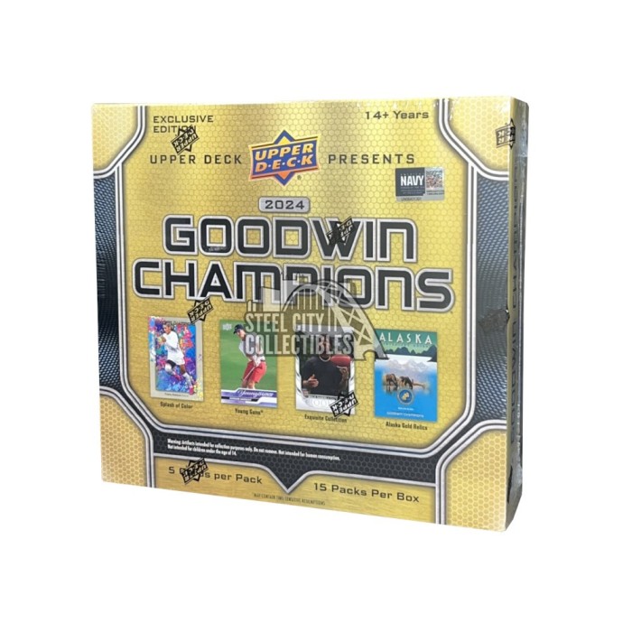 2024 Upper Deck Goodwin Champions Hobby Box - CDD Edition | Steel City ...