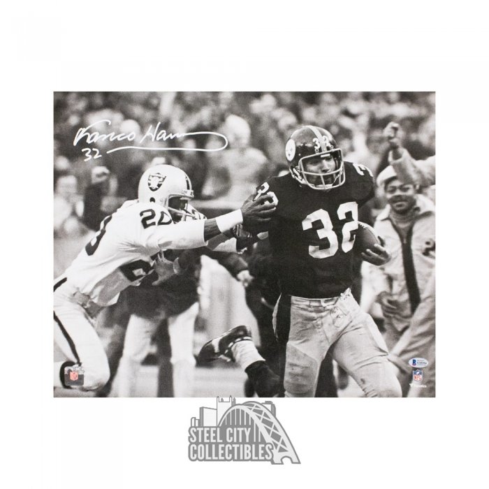 Franco Harris Autographed Pittsburgh Steelers 16x20 Photo - BAS COA ...