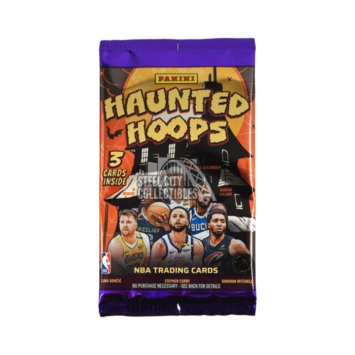 2024-25 Panini Haunted Hoops Halloween Treat Basketball Pack | Steel ...