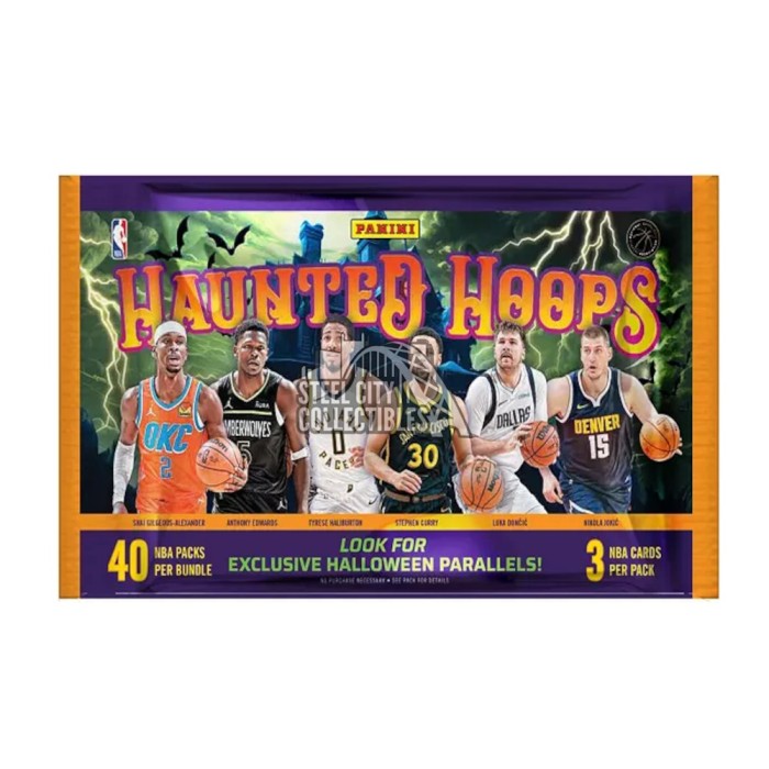 2023-24 Panini Haunted Hoops Basketball 40-Pack Bundle | Steel City ...