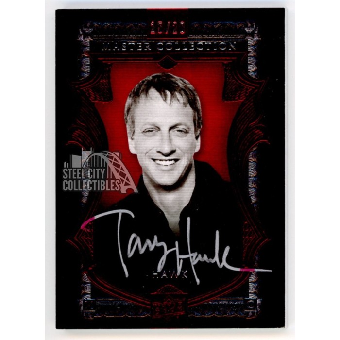 Tony Hawk 2015 Upper Deck Master Collection Autograph Card #MC-TH 15/20 ...