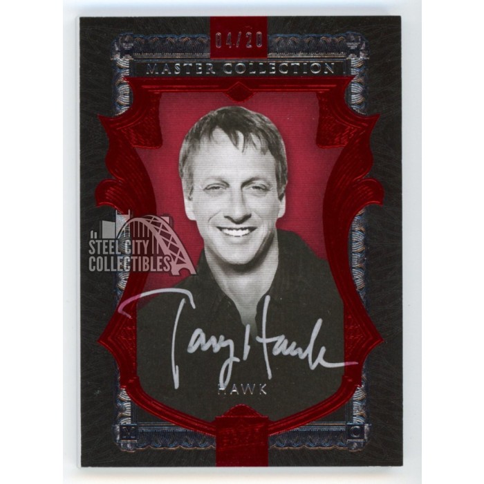 Tony Hawk 2015 Upper Deck Master Collection Autograph Card #MC-TH 04/20 ...