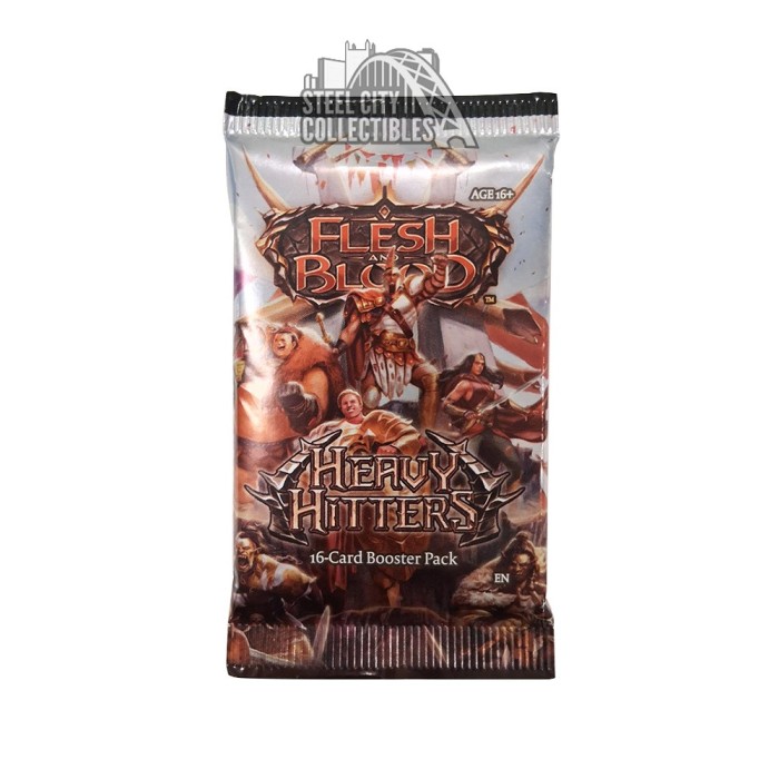 Flesh & Blood Heavy Hitters Booster Pack | Steel City Collectibles