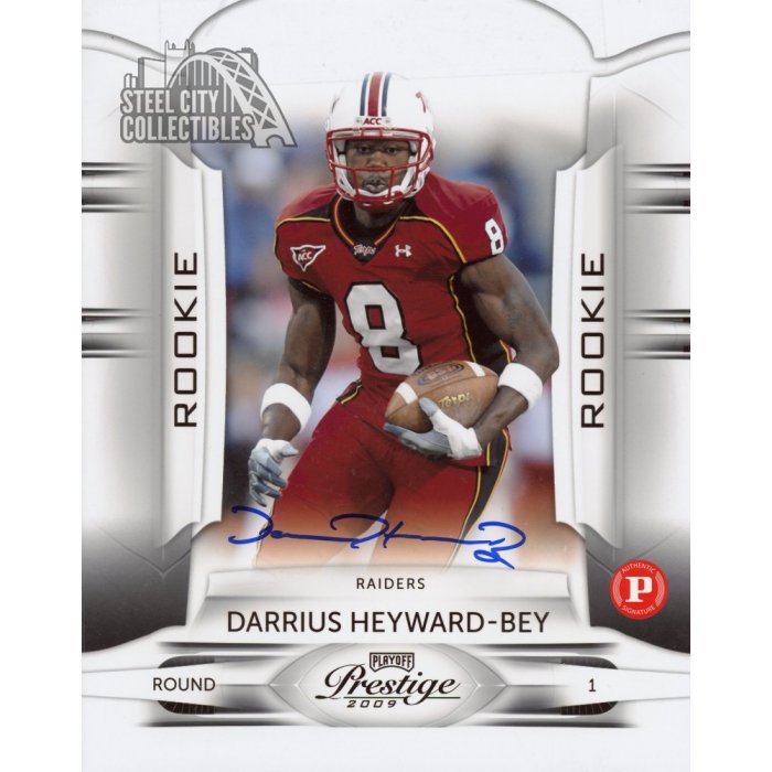 Darrius Heyward-Bey Autographed Raiders 8x10 Photo - Panini Authentic ...