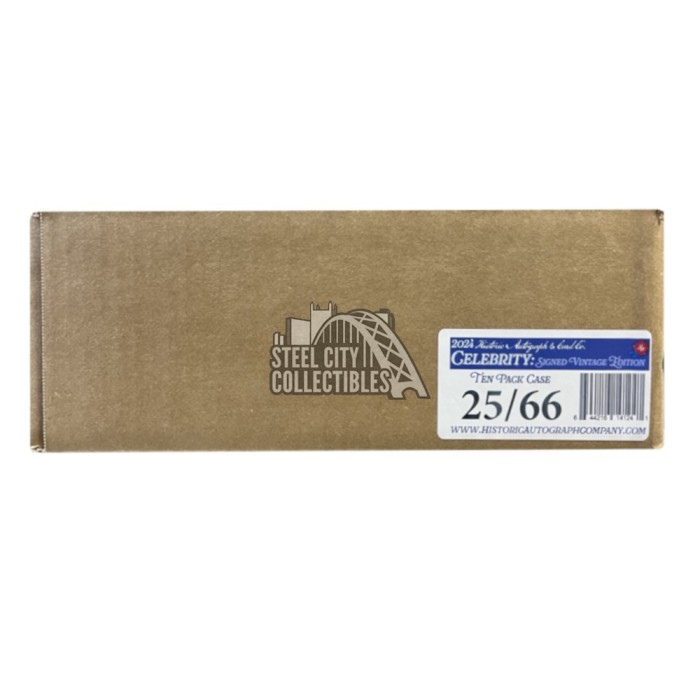 2024 Historic Autographs Celebrity Signed Vintage Edition 10-Box Case ...