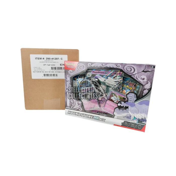 Pokemon Houndstone ex Collection 6-Box Case | Steel City Collectibles
