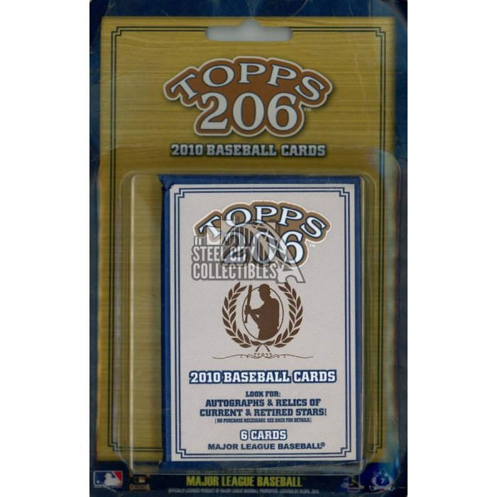 2010 Topps T206 Blister 69-Pack Lot | Steel City Collectibles