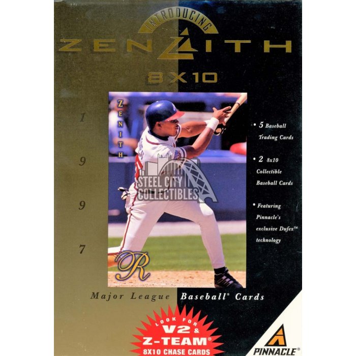 1997 Pinnacle Zenith Baseball 12-Pack Lot with Original Box | Steel ...