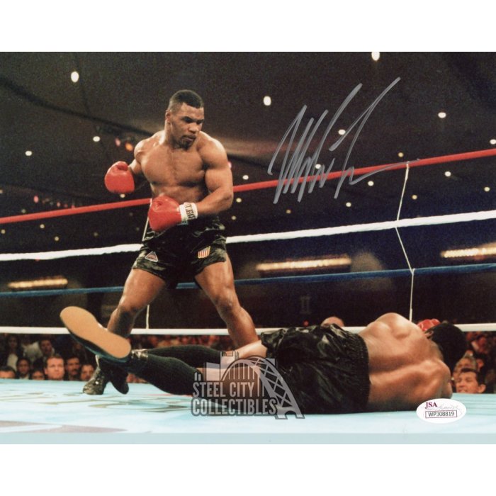 Mike Tyson Autographed 8x10 Photo - JSA COA | Steel City Collectibles