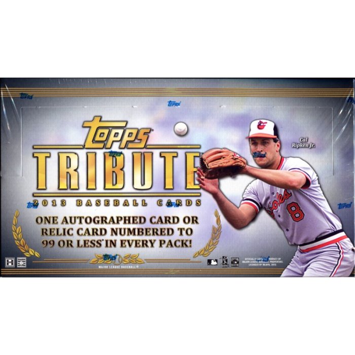 2013 Topps Tribute Baseball Hobby Box | Steel City Collectibles