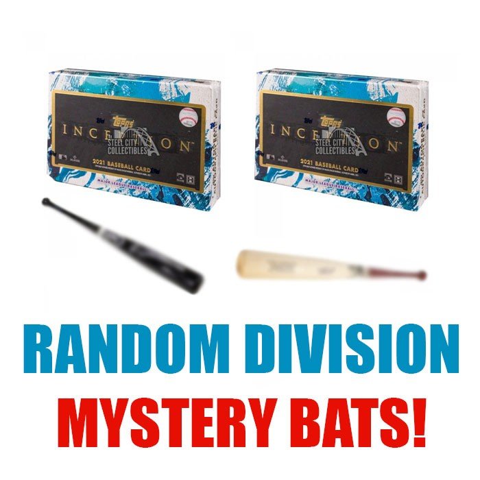 2021 Topps Inception Baseball Hobby DUAL Box Random Division MYSTERY ...