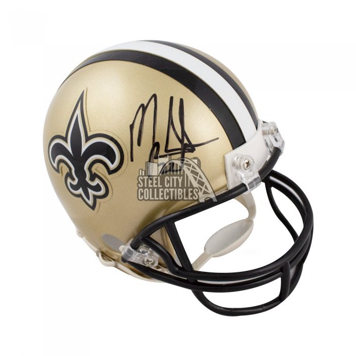 Mark Ingram Autographed New Orleans Saints Mini Football Helmet - JSA ...