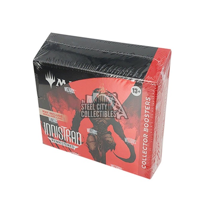 Magic the Gathering Innistrad Remastered Collector Booster Box | Steel ...