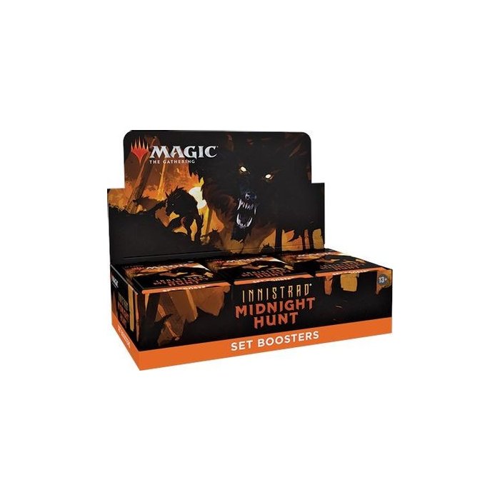Magic the Gathering Innistrad Midnight Hunt Set Booster Box | Steel ...